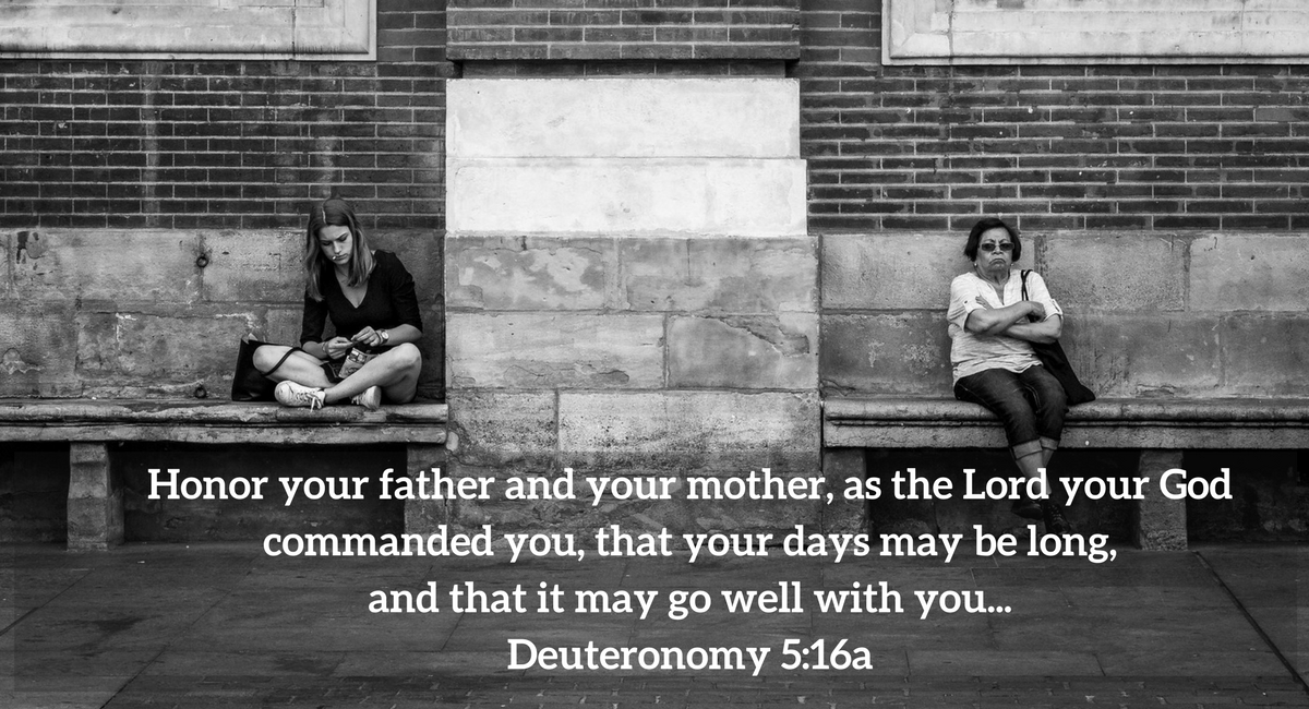 Honoring and Obeying: Our Relationships with our Parents through Life